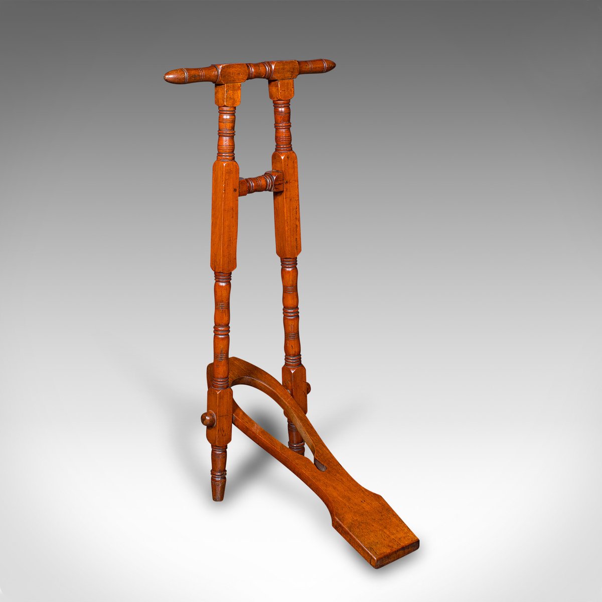 Antique English Boot Jack in Walnut for sale at Pamono