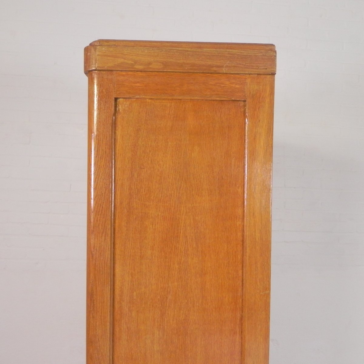 Oak Roller Shutter Box, 1930s for sale at Pamono