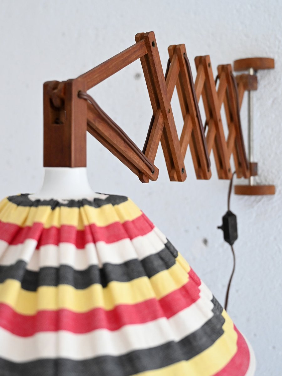 Lamp with Extendable Arm, 1940s for sale at Pamono