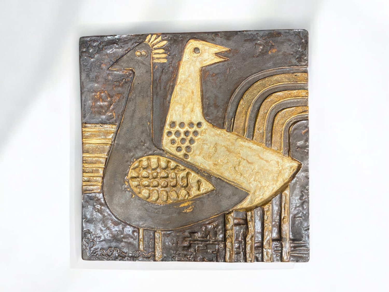 No. 185 Birds Wall Relief in Ceramic by Helmut Friedrich Schäffenacker ...