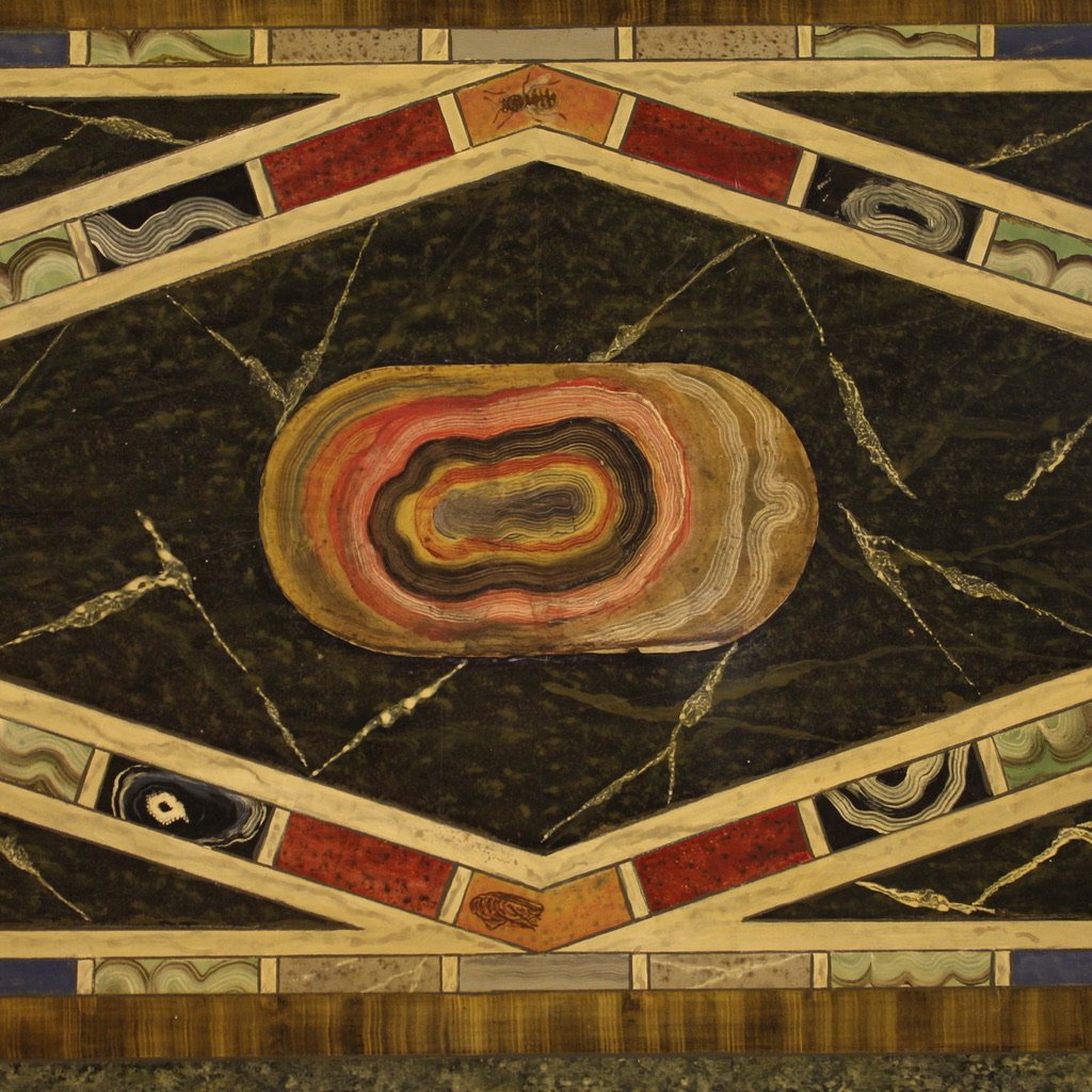 Vintage Dutch Lacquered Table, 1970 for sale at Pamono