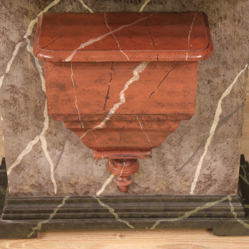 Vintage Dutch Lacquered Table, 1970 for sale at Pamono