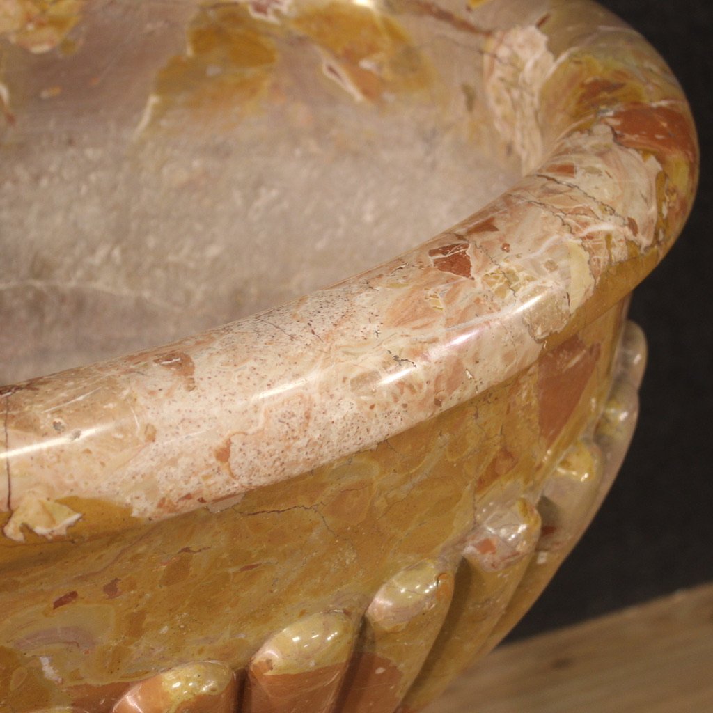 Antique Verona Red Marble Tub, 1880 for sale at Pamono