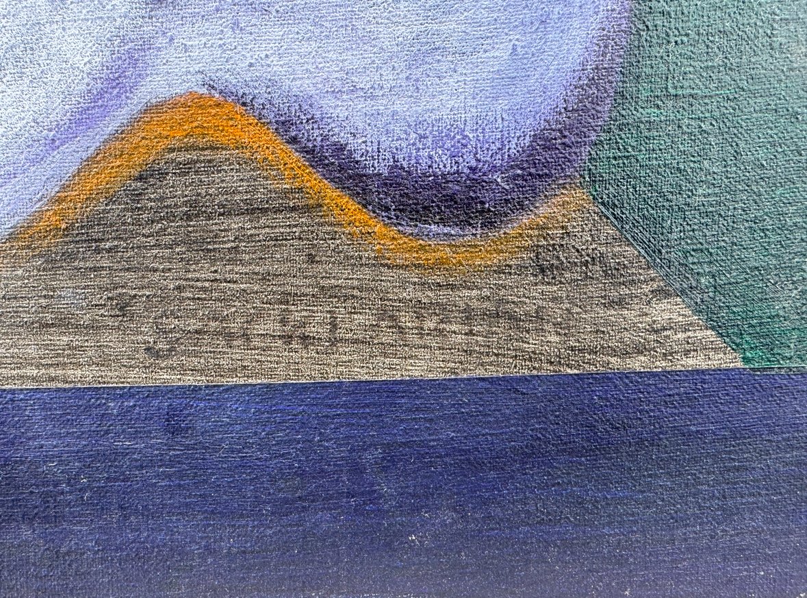 Stephen Sacklarian, American Biomorphic Surrealist Artist, 1980s, 170cm ...