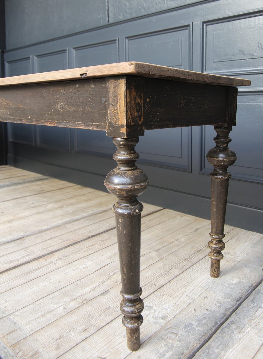 Large Antique German Gründerzeit Table, 1890s for sale at Pamono