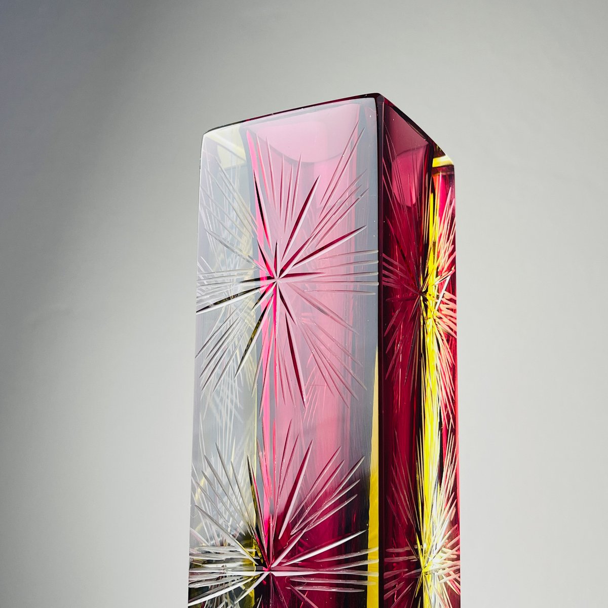 Sommerso Murano Glass Vase by Pagnin & Bon, 1960s for sale at Pamono