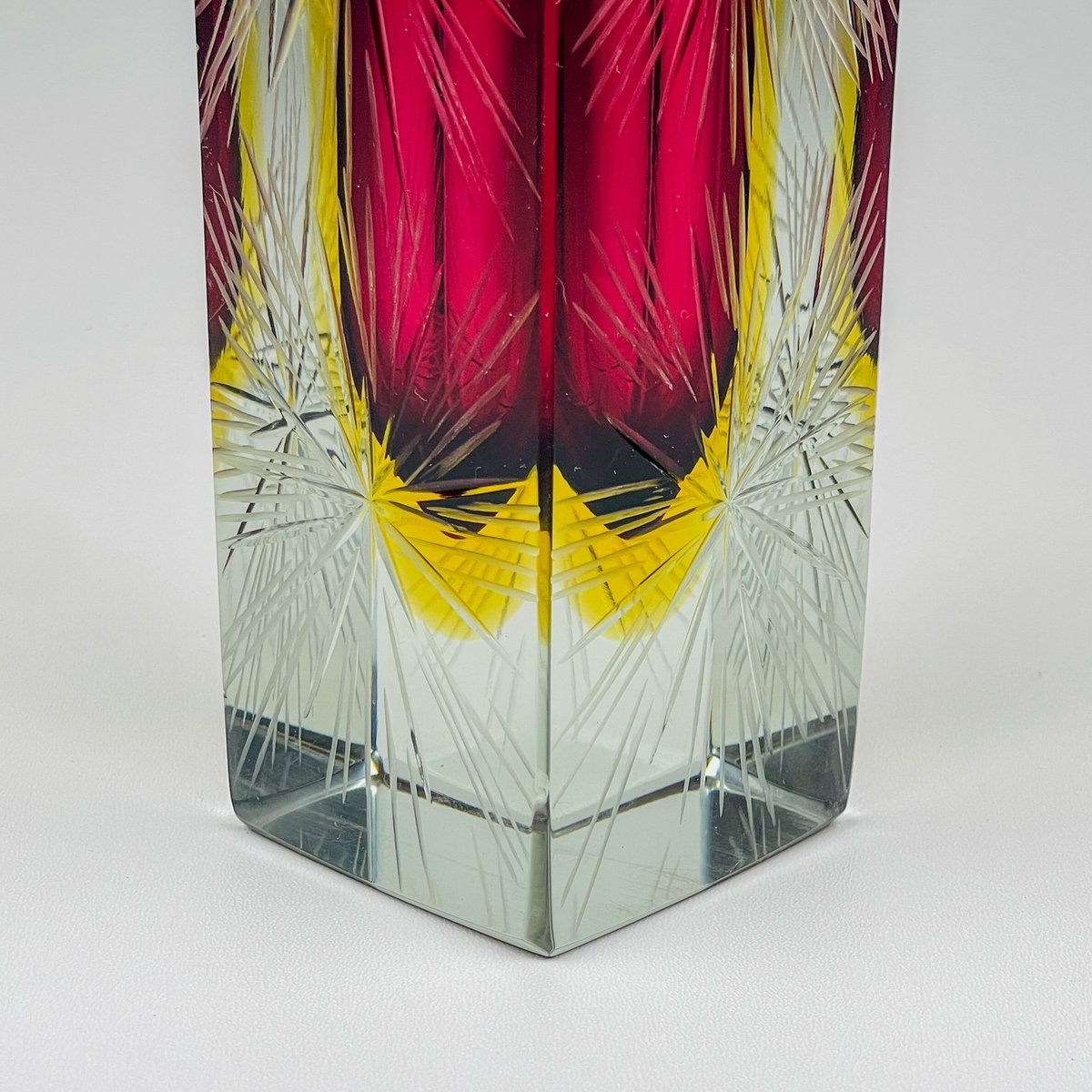 Sommerso Murano Glass Vase by Pagnin & Bon, 1960s for sale at Pamono