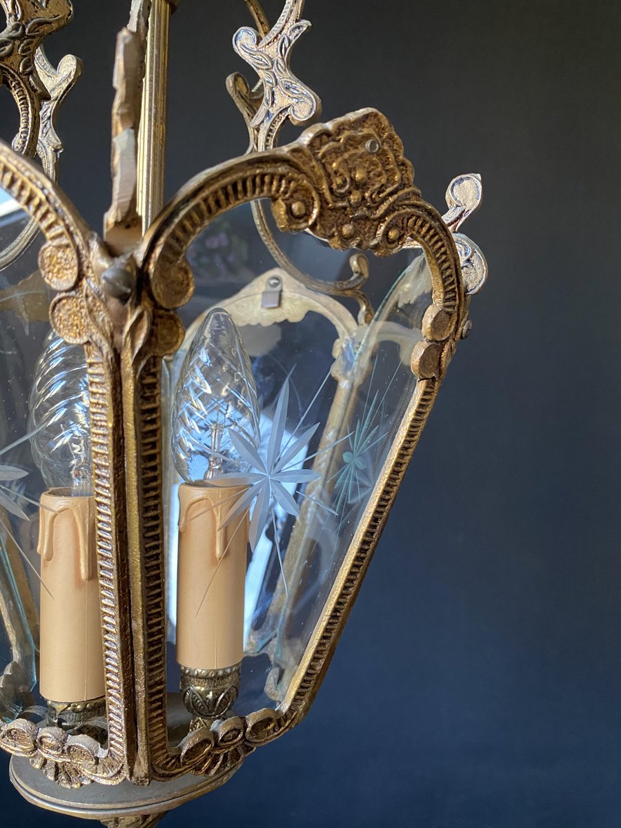 Vintage Italian Hanging Light, 1930s for sale at Pamono
