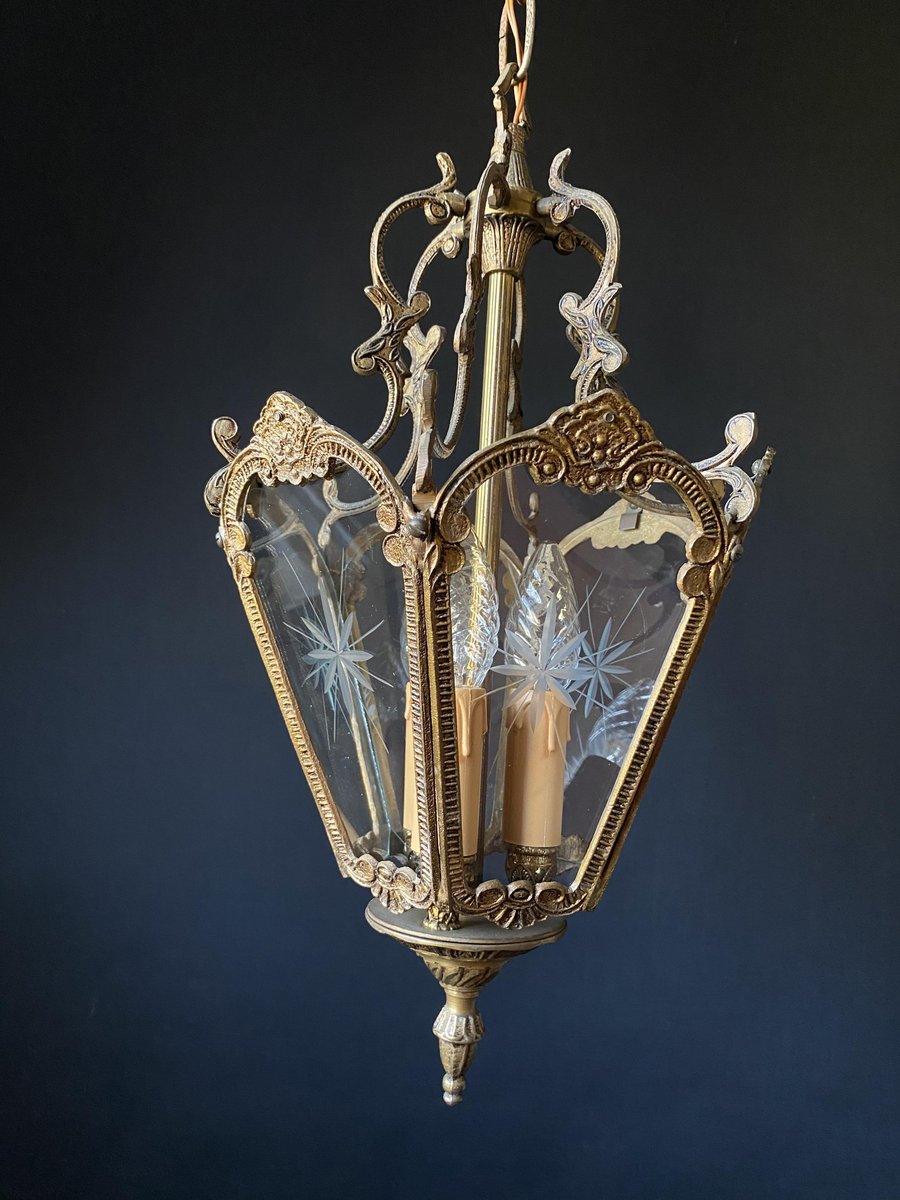 Vintage Italian Hanging Light, 1930s for sale at Pamono