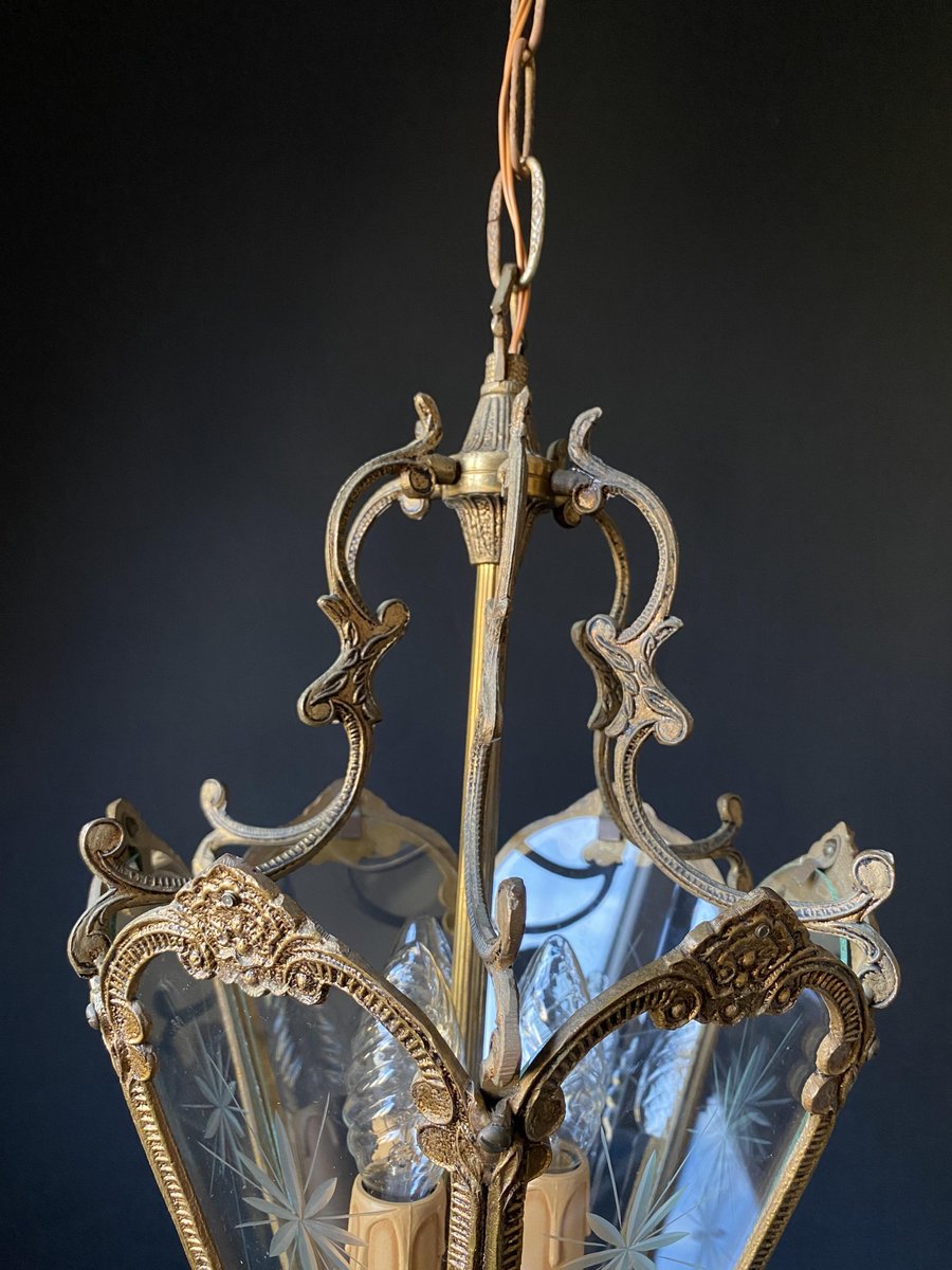Vintage Italian Hanging Light, 1930s for sale at Pamono
