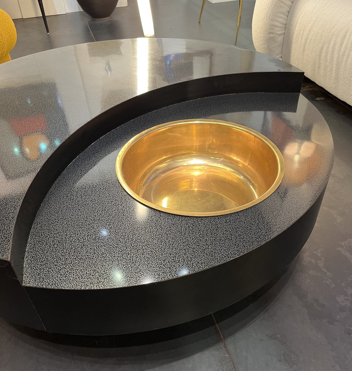 Rotating Coffee Table, 1970s for sale at Pamono