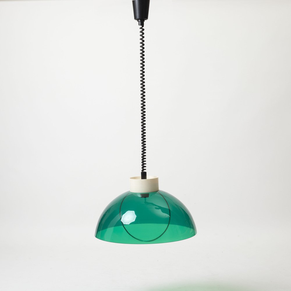 Space Age Pendant Lamp by Polam, Poland, 1970s for sale at Pamono