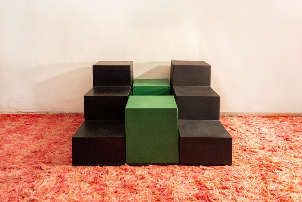 Gli Scacchi Coffee Tables by Mario Bellini for C&b Italia, 1971, Set of ...