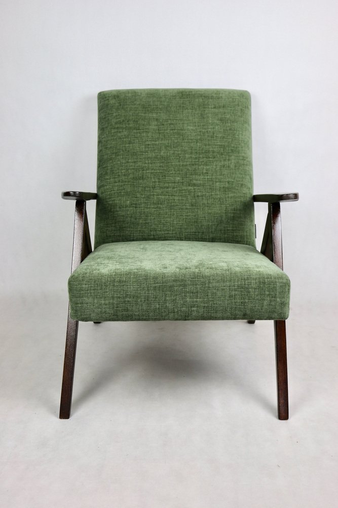 Vintage Olive Green Model B-310 Armchair, 1970s for sale at Pamono
