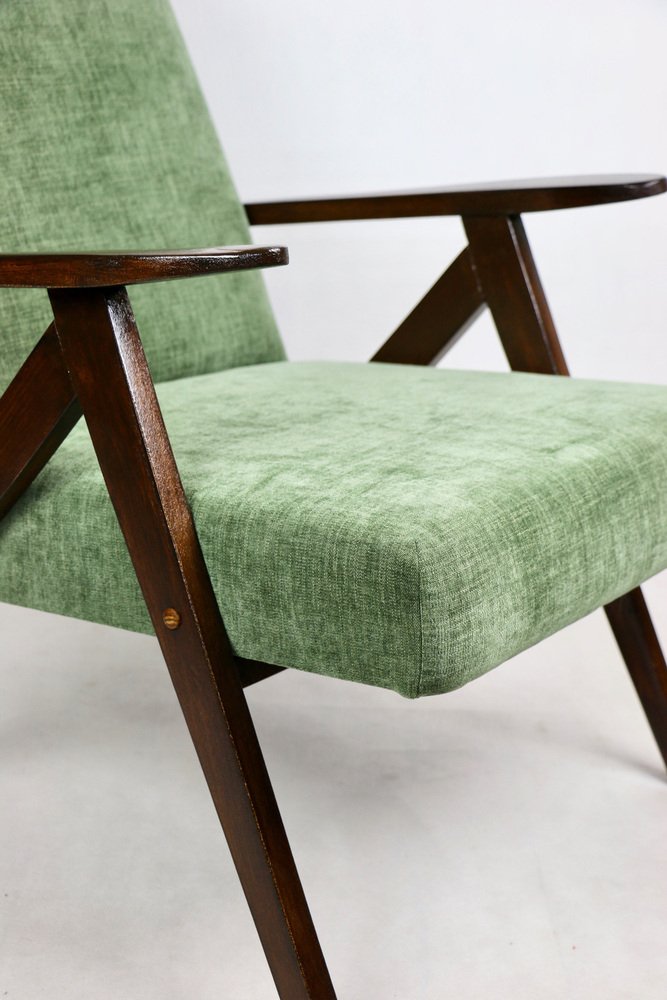 Vintage Olive Green Model B-310 Armchair, 1970s for sale at Pamono