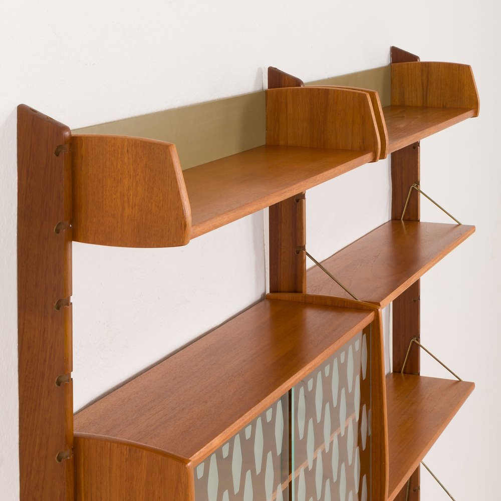 Ergo Wall Unit with Desk and Two Cabinets by John Texmon, Norway, 1960s ...