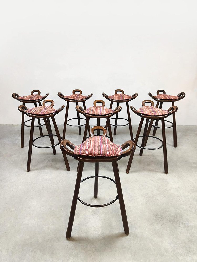 Vintage Spanish Bar Stool Marbella, 1960s for sale at Pamono