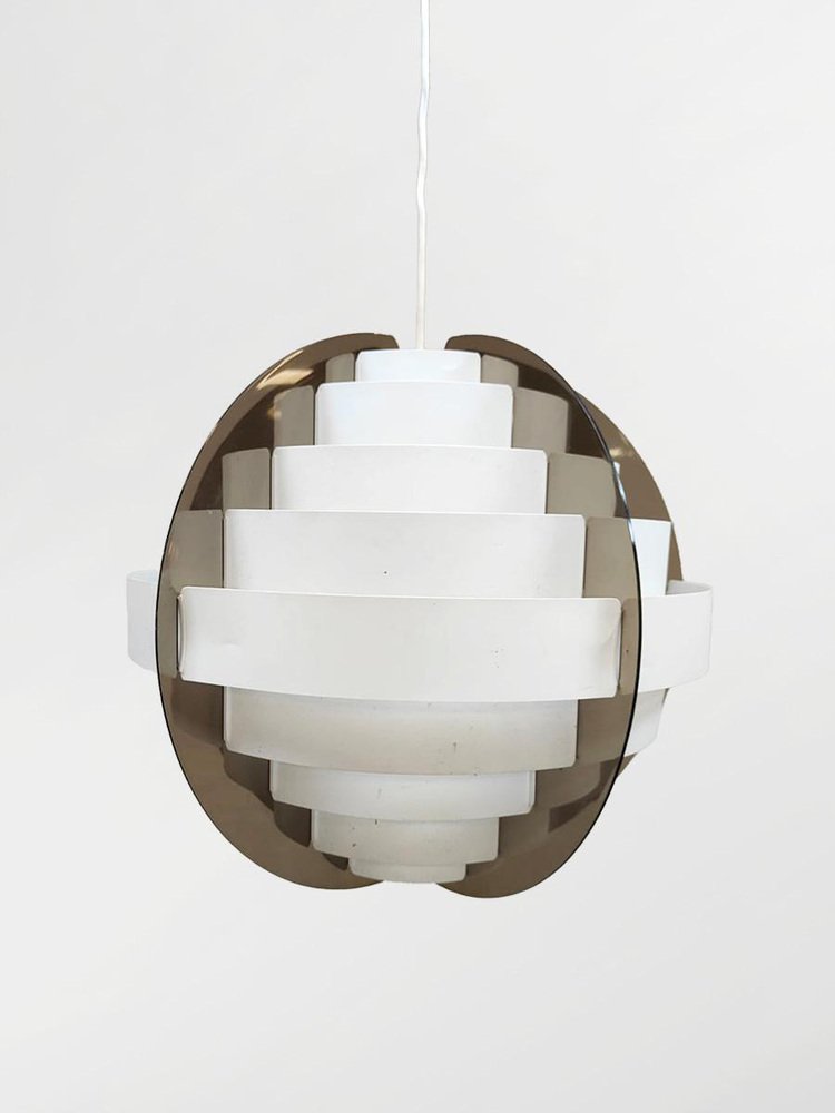 Vintage Strips Hängelampe Hängelampe von Flemming Brylle & Preben Jacobsen, 1970er bei Pamono kaufen