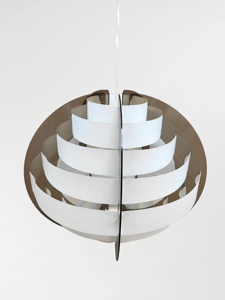 Vintage Strips Hängelampe Hängelampe von Flemming Brylle & Preben Jacobsen, 1970er bei Pamono kaufen