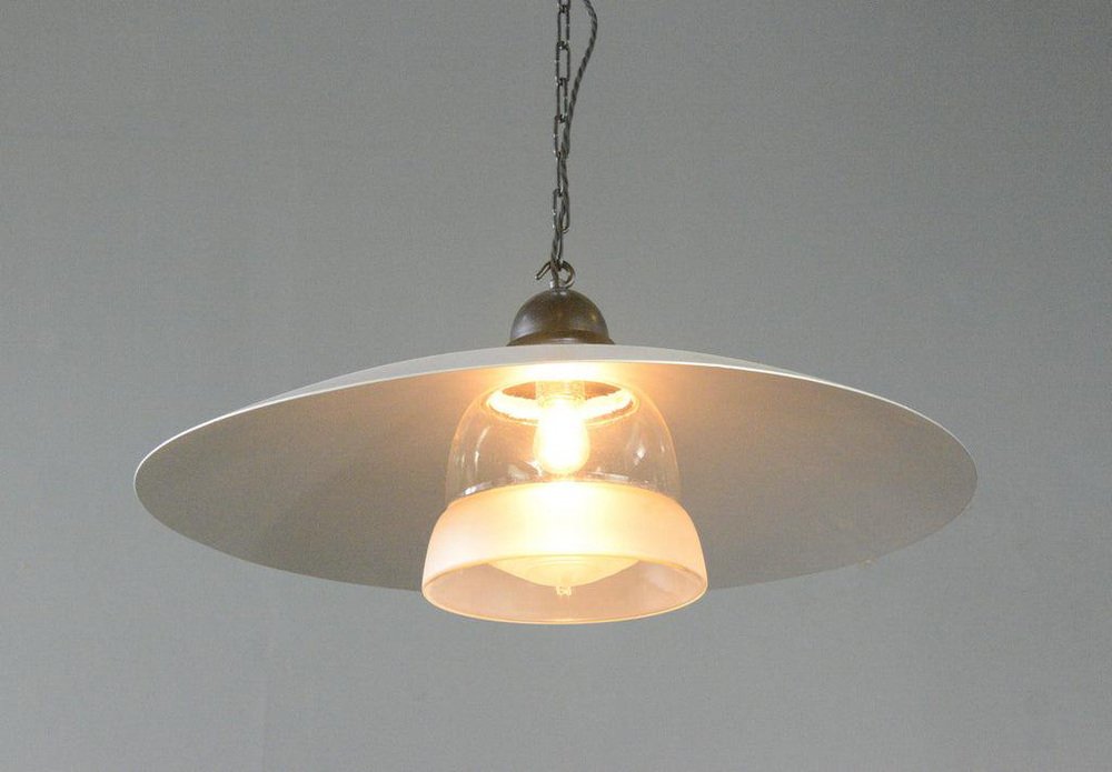 Mithras Glass Pendant Light by August Walter & Sohne, 1930s for sale at ...