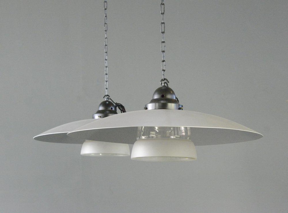 Mithras Glass Pendant Light by August Walter & Sohne, 1930s for sale at ...