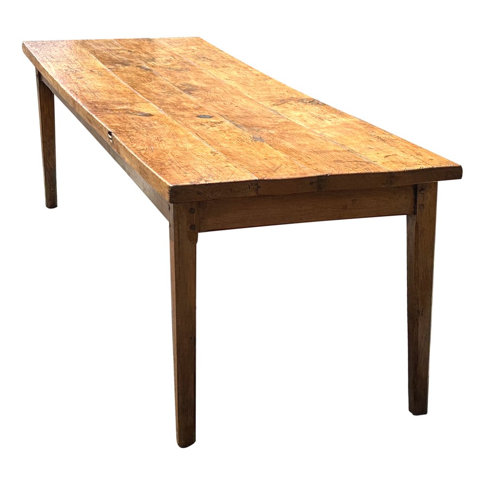 Large 19th Century Farmhouse Kitchen Dining Table, 1830 for sale at Pamono