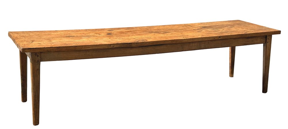 Large 19th Century Farmhouse Kitchen Dining Table, 1830 for sale at Pamono