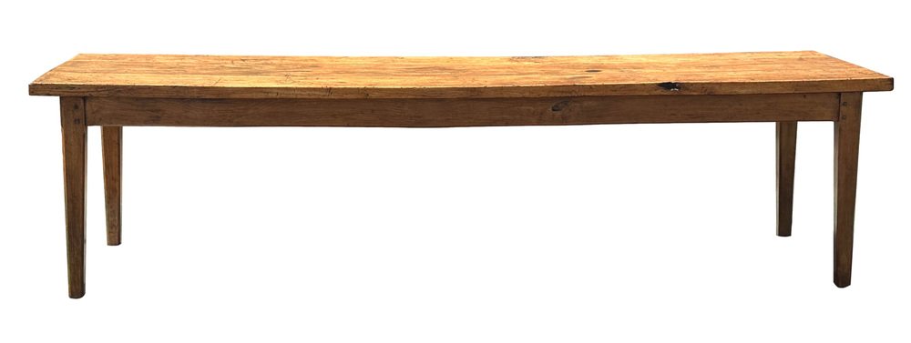 Large 19th Century Farmhouse Kitchen Dining Table, 1830 for sale at Pamono