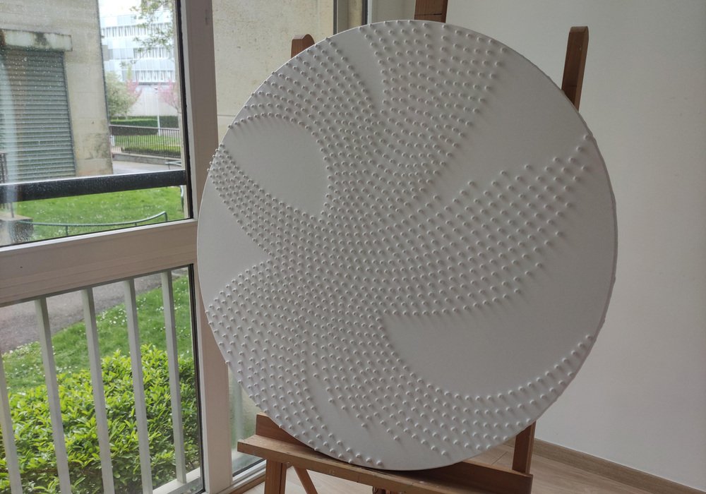 Diana Torje, Vogeltanz, 2024, Acryl auf Leinwand bei Pamono kaufen