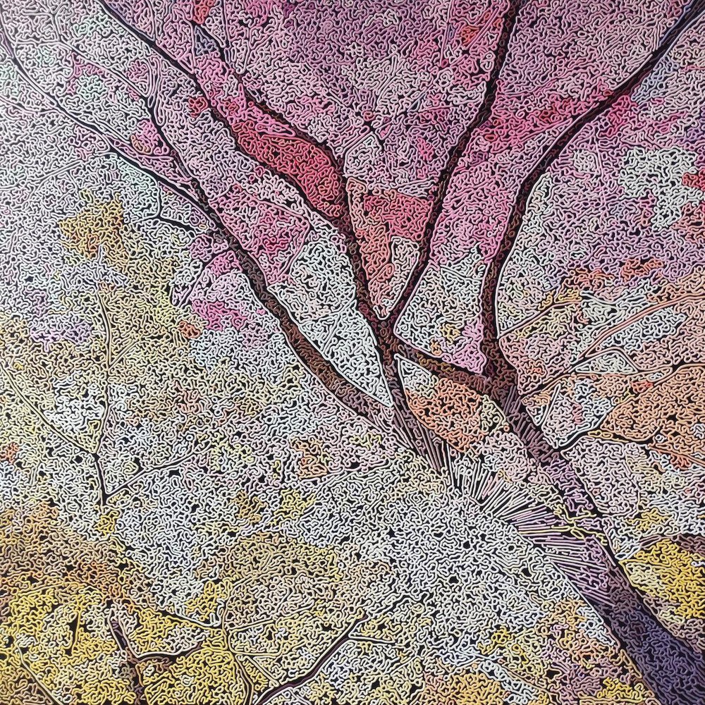 Diana Torje, Farben, 2024, Acryl auf Leinwand bei Pamono kaufen