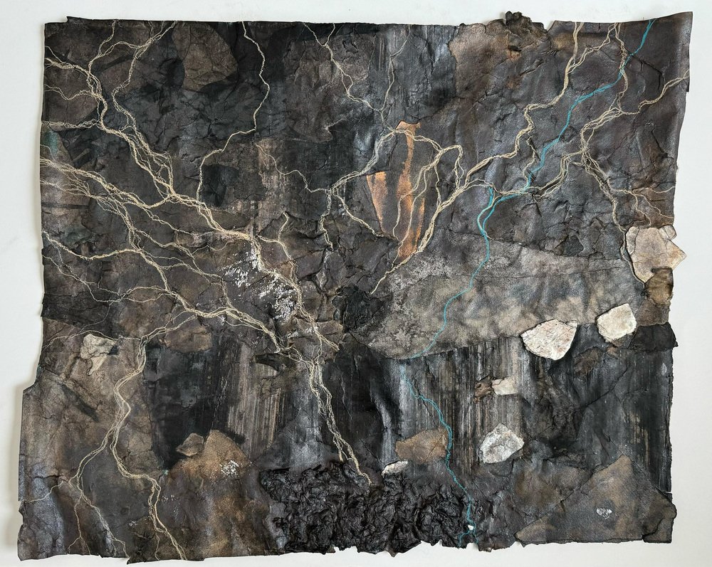 Katherine Filice, with Only The Moonlight To Guide, 2024, Mixed Media ...