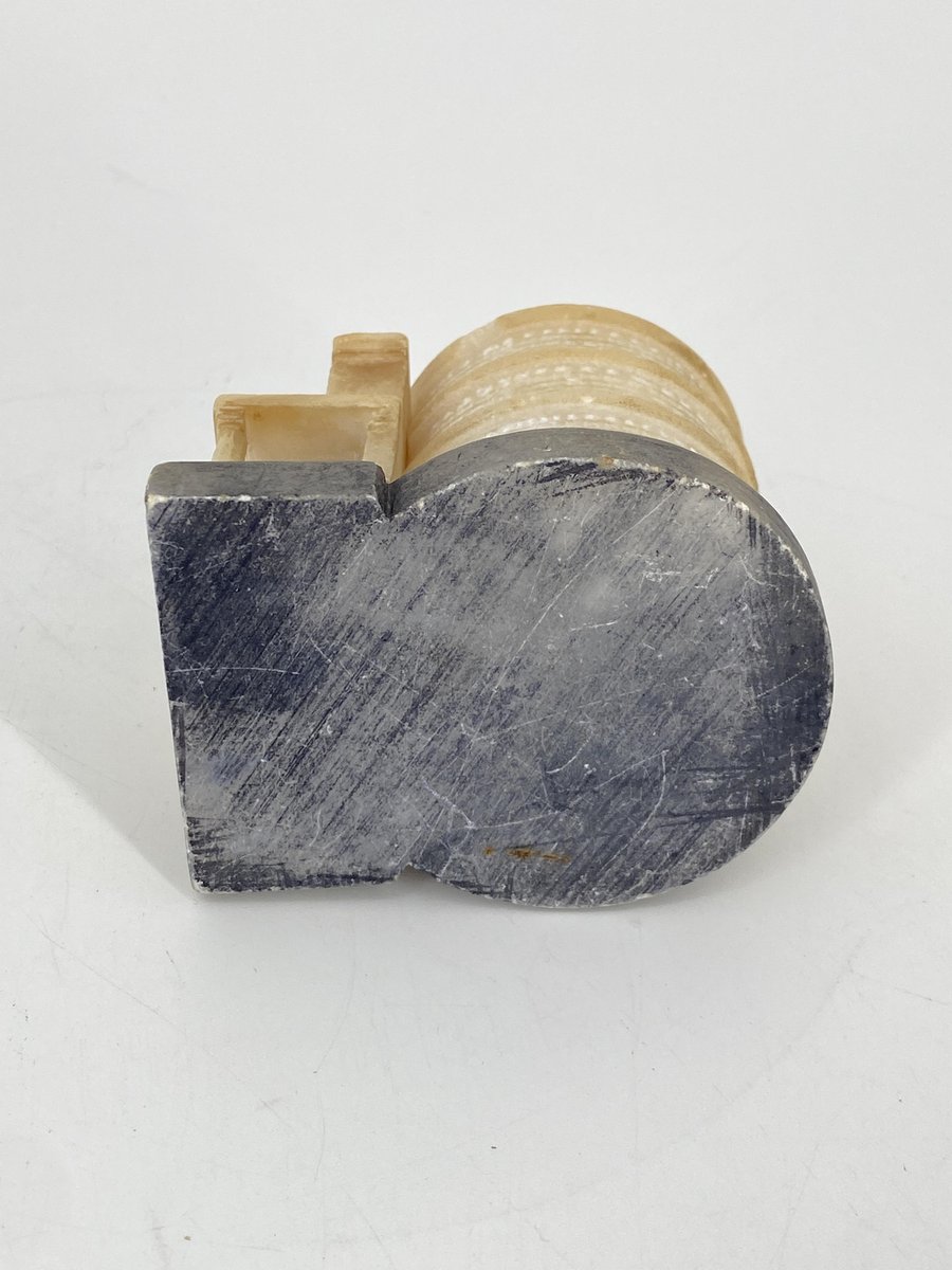 Hand-Carved Miniature Alabaster Model of the Pantheon in Rome, 1900 for ...