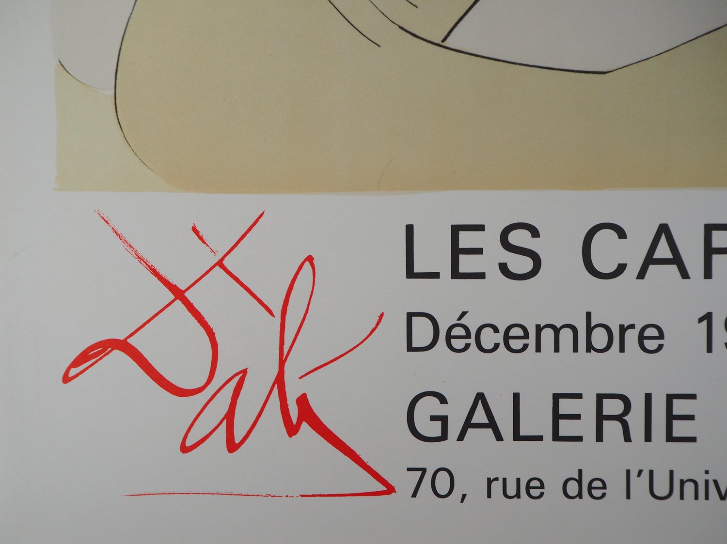 Salvador Dali, The Caprices of Goya, 1977, Lithographic Poster for sale ...