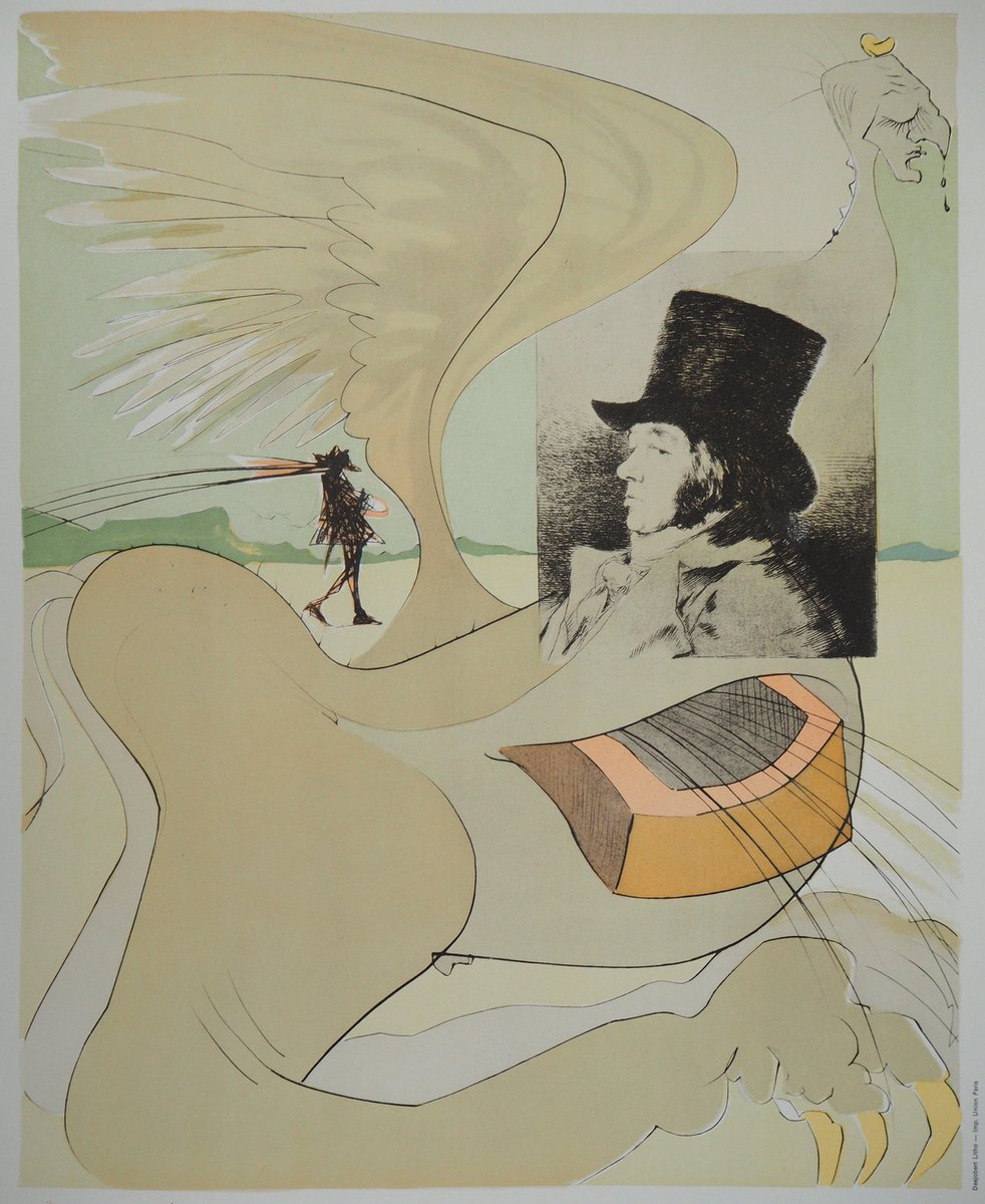 Salvador Dali, The Caprices of Goya, 1977, Lithographic Poster for sale ...