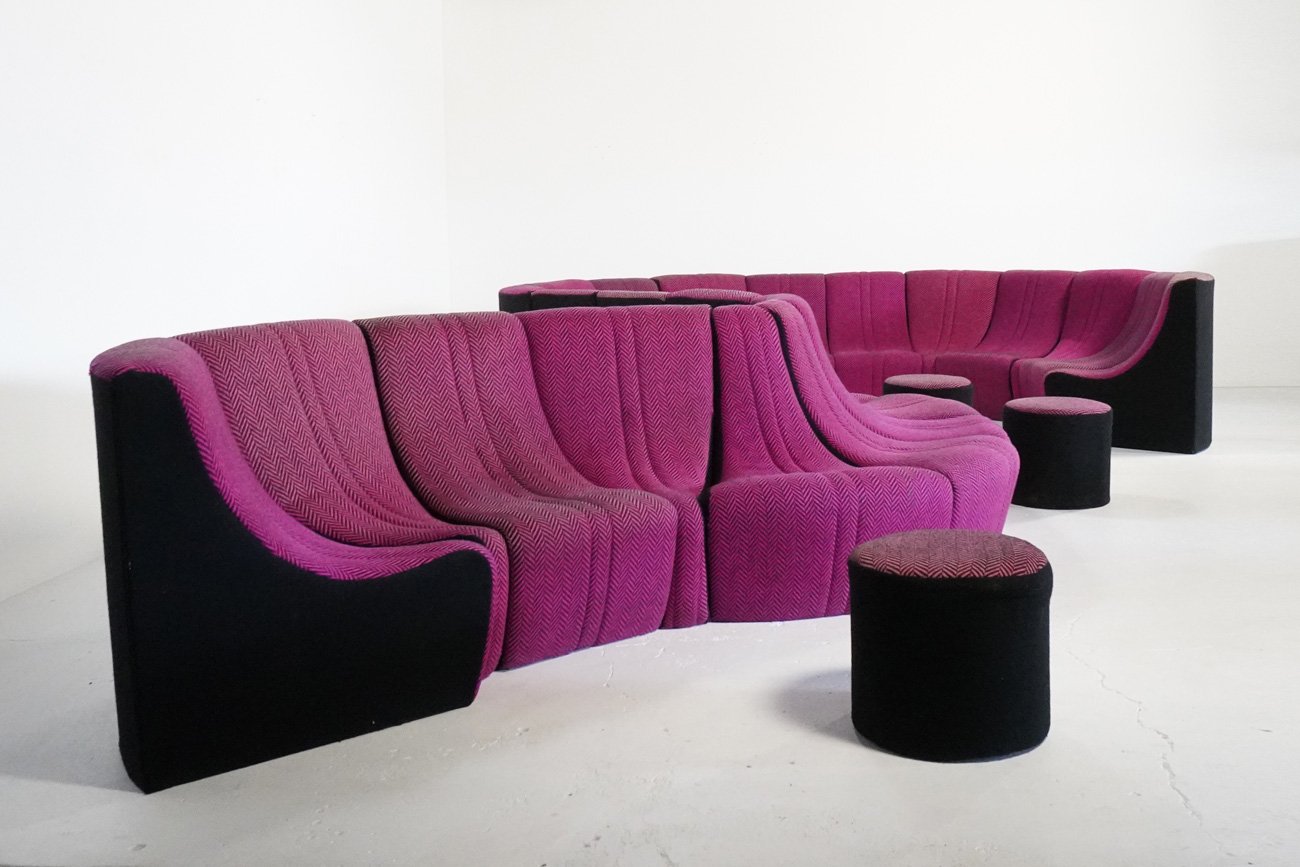 Modular Snake Sofa from Coider, 1970s , Set of 27 for sale at Pamono