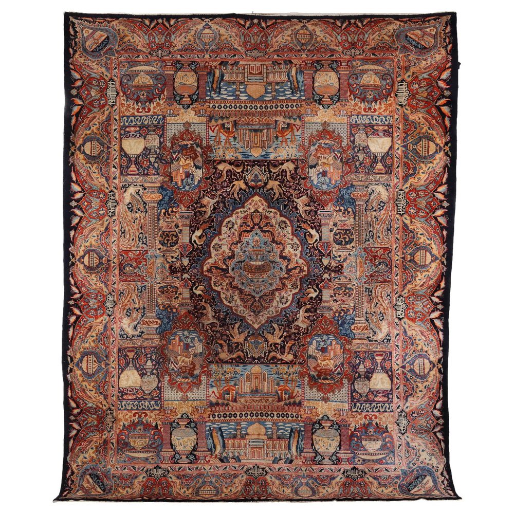Middle Eastern Kashmar Rug for sale at Pamono