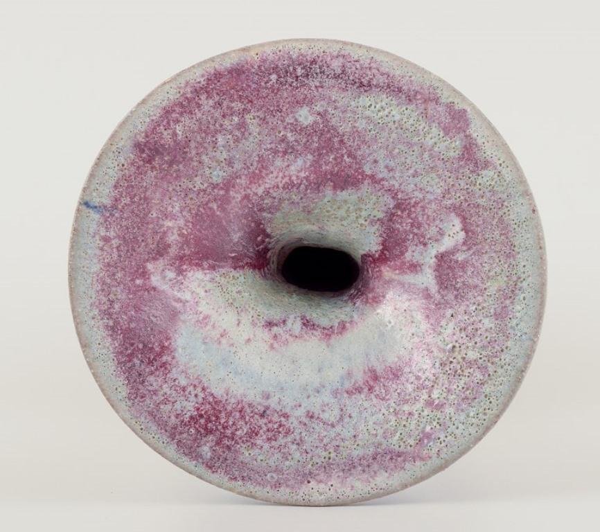 Large Modernist Vase in Glazed Stoneware by Lucie Rie, 1980s for sale ...