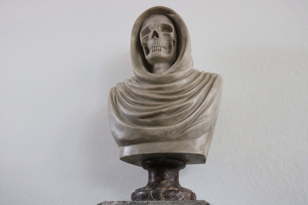 Italian Artist, Memento Mori Bust, 19th Century, Carrara Marble for ...