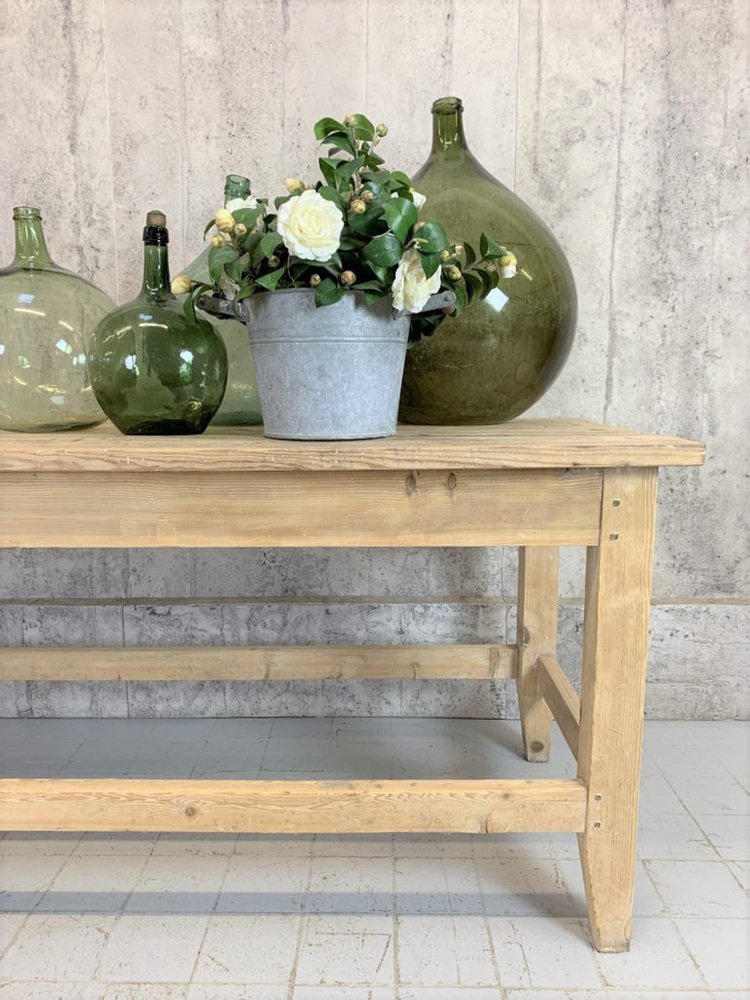 Vintage Pine Console Table for sale at Pamono