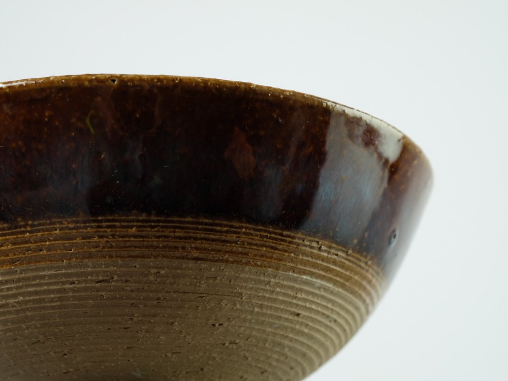Mid-Century Studio Ceramic Bowl from Søholm, 1970s for sale at Pamono