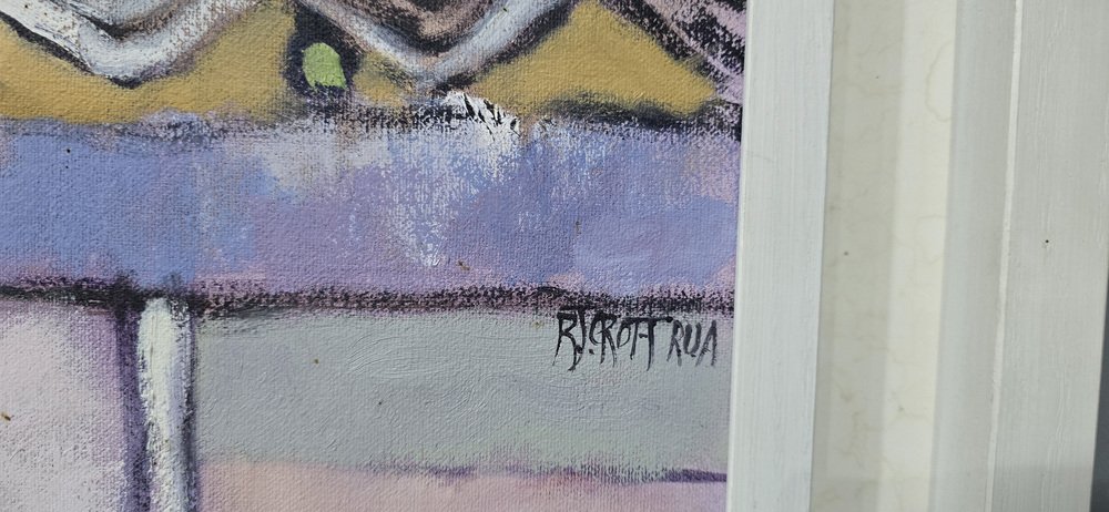 Richard John Croft, Still Life, 1980, Oil on Canvas for sale at Pamono