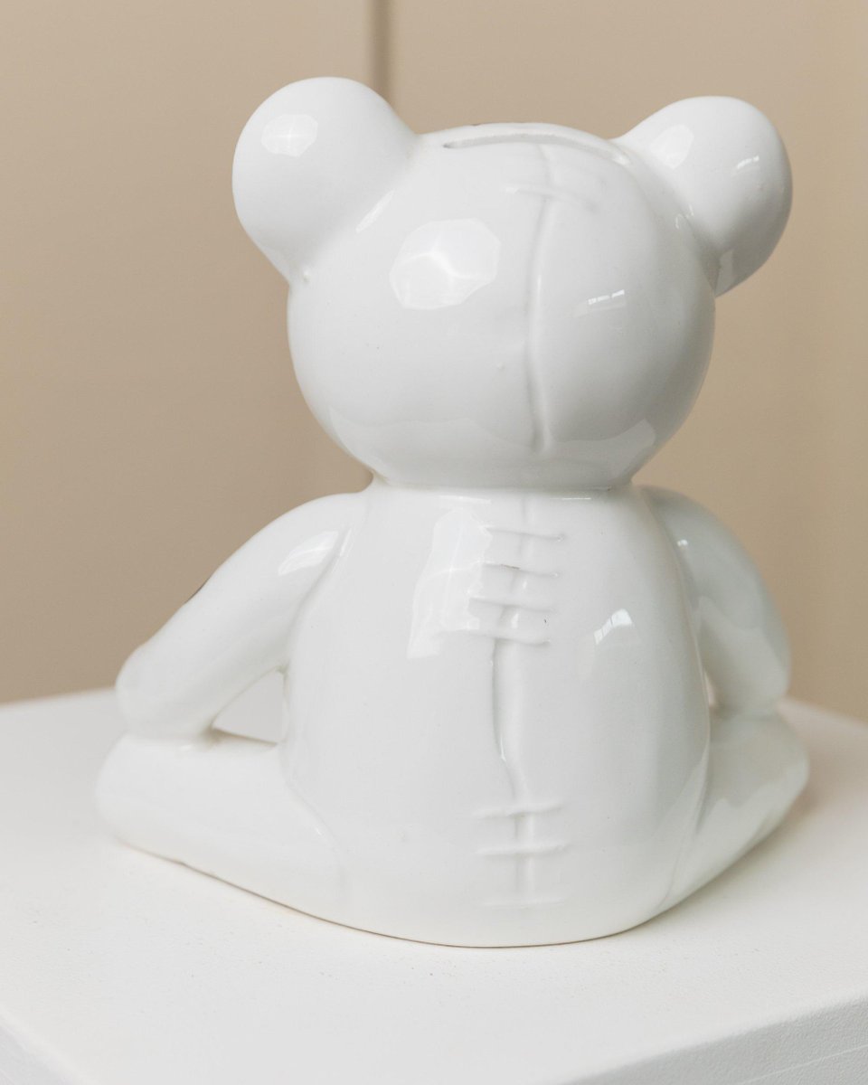 Vintage Ceramic Money Box in Teddy Bear Shape, Italy, 1980s for sale at ...