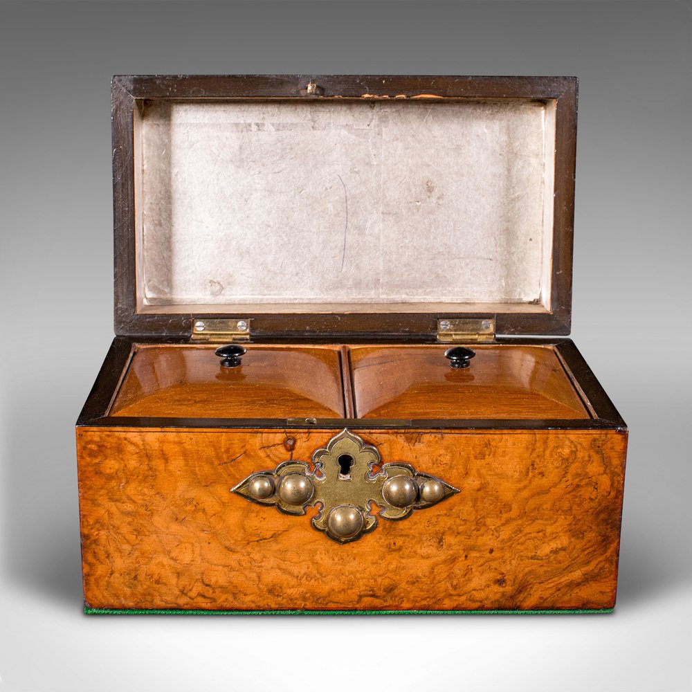 Antique Dome Top Tea Caddy for sale at Pamono