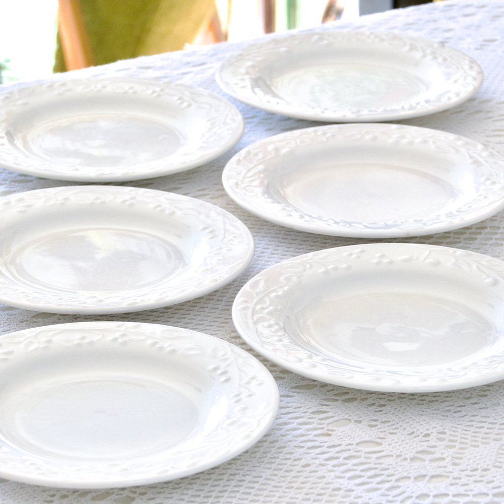 Italian Plates from Castelforte Ceramica Dalia, 1960s, Set of 6 for ...