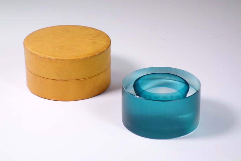 Olivetti Murano Glass Blue Paperweight by Paolo Venini, 1950 for sale ...