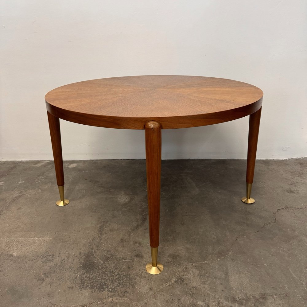 Round Coffee Table attributed to Melchiorre Bega for sale at Pamono