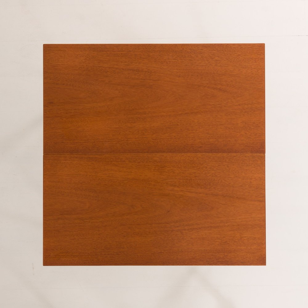 Square Teak Table with Hidden Extenisons by Hans J. Wegner for PP ...