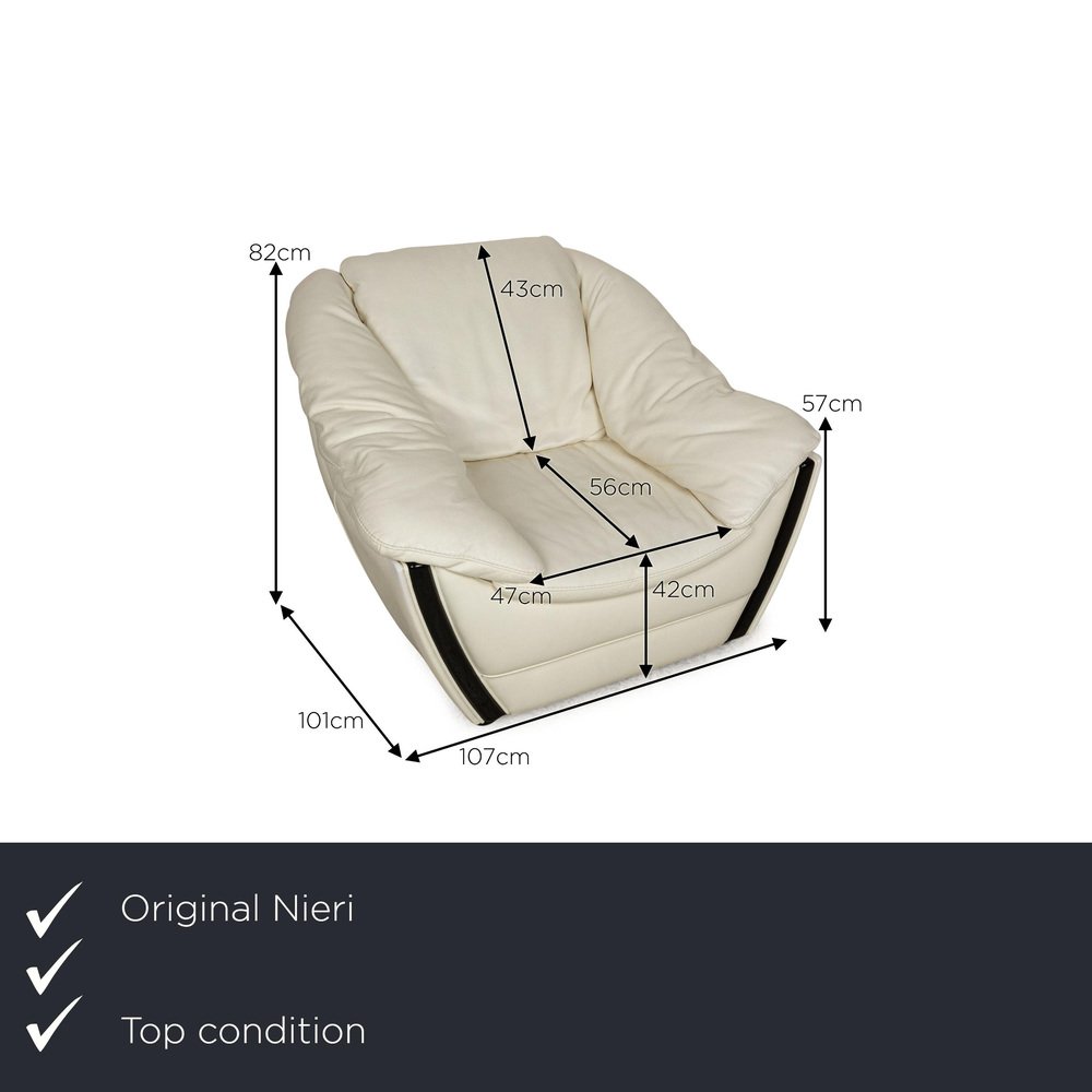 Leather Armchair from Nieri for sale at Pamono