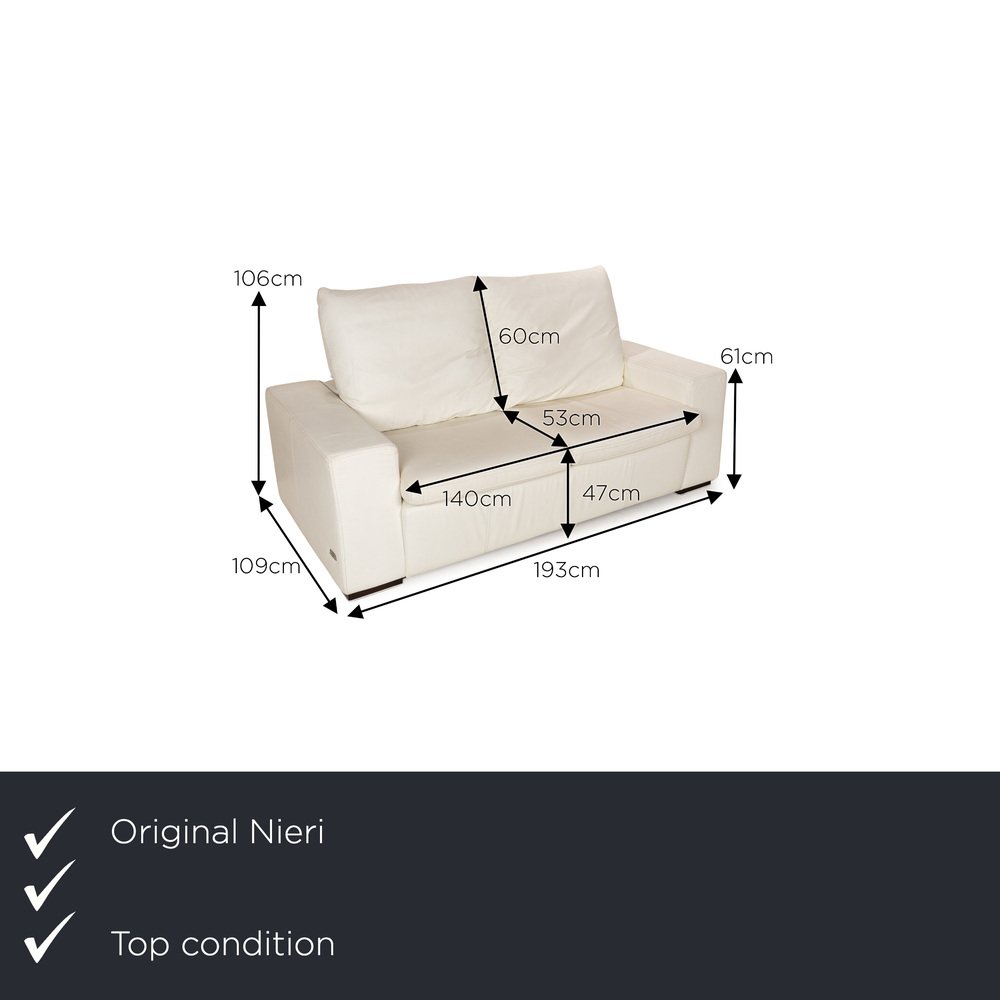 Leather 2-Seater Sofa from Nieri for sale at Pamono