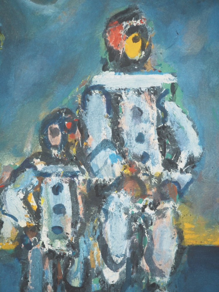 Georges Rouault, Circus, Les Pierrots, Lithographie und Schablone bei ...